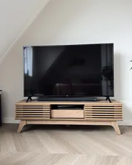 TV Stand DETROIT II Light Brown | Beliani.no
