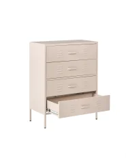 Chest of Drawers ENAGO Metal Beige | Beliani.no