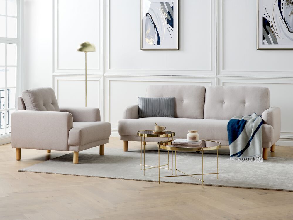 Dekokissen 2er Set VELOOR Baumwolle 30 x 50 cm Dunkelgrau ...