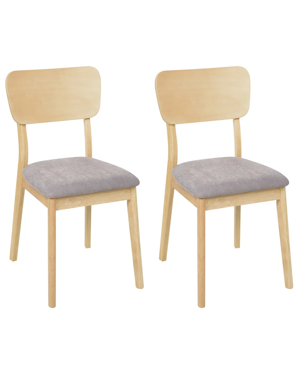 Esszimmerstuhl 2er Set ELIM Orange | Beliani.de