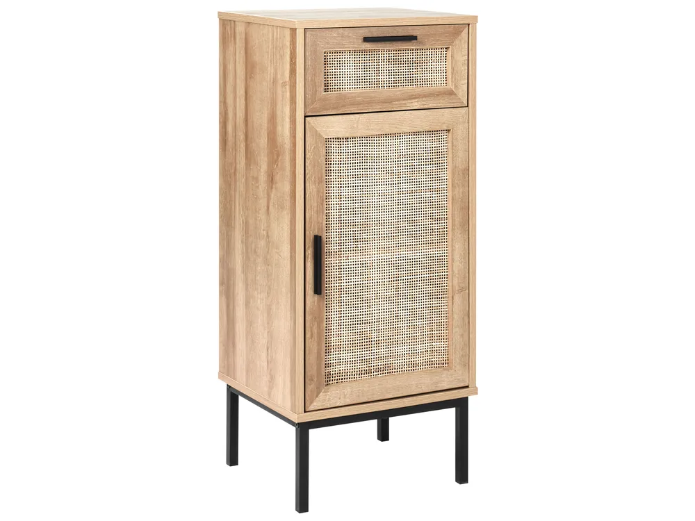Dulap de baie ROSELL 40 cm Maro deschis | Beliani.ro