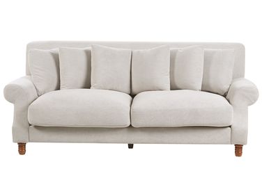 Sofa 2 Seater EIKE Fabric Off-White | Beliani.fi
