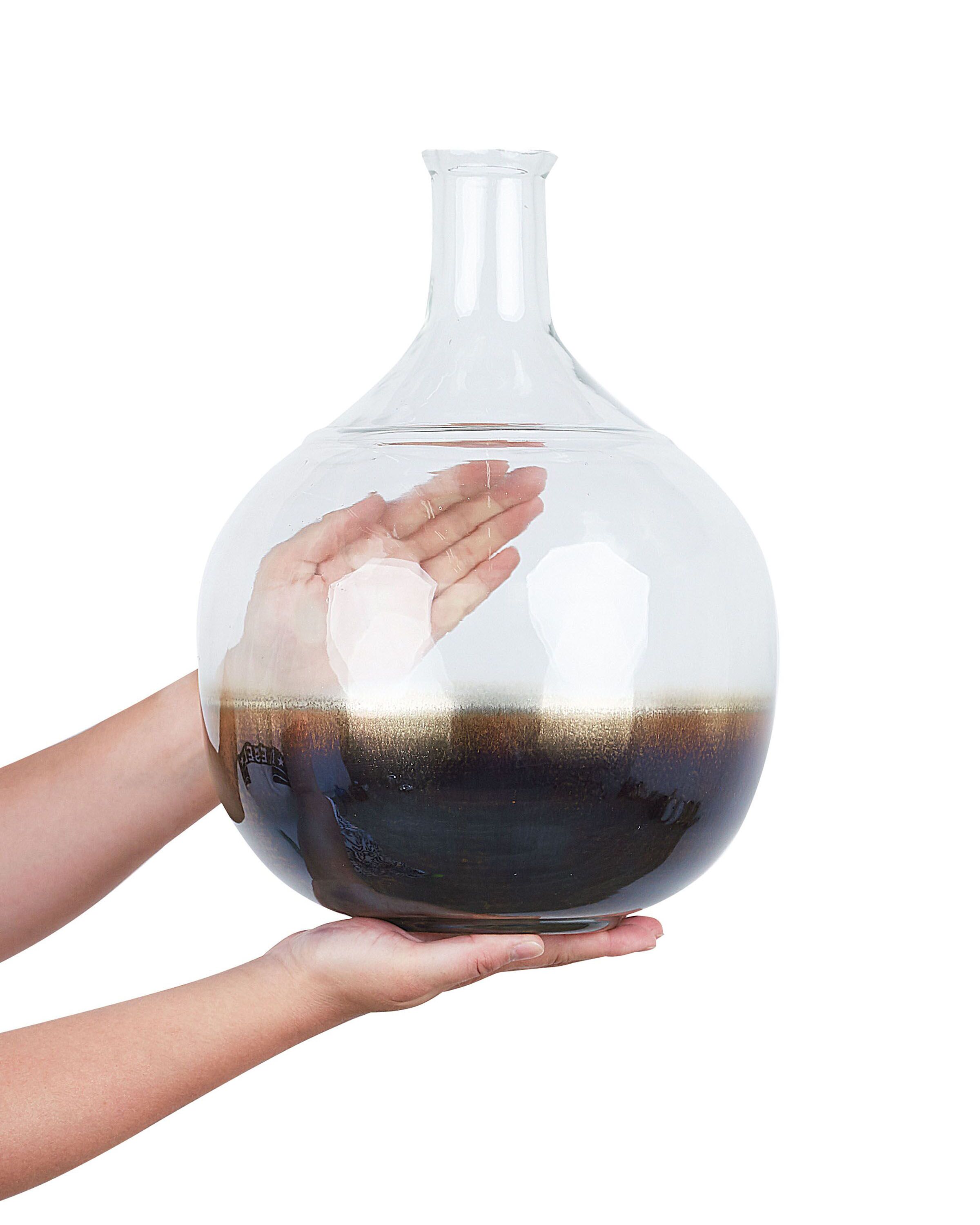 Blumenvase RAZALA Glas 34 cm Bunt | Beliani.de