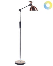 LED Stehlampe ANDROMEDA mit Dimmer Metall Kupfer | Beliani.de