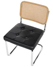 Set de 2 scaune dining ETHETE Metal Negru | Beliani.ro