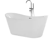 Fristående badkar ANTIGUA 1800 x 780 mm Vit | Beliani.se
