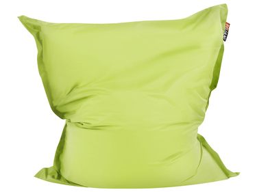 Bean Bag Cover FUZZY 180 cm 140 cm Lime Green | Beliani.no