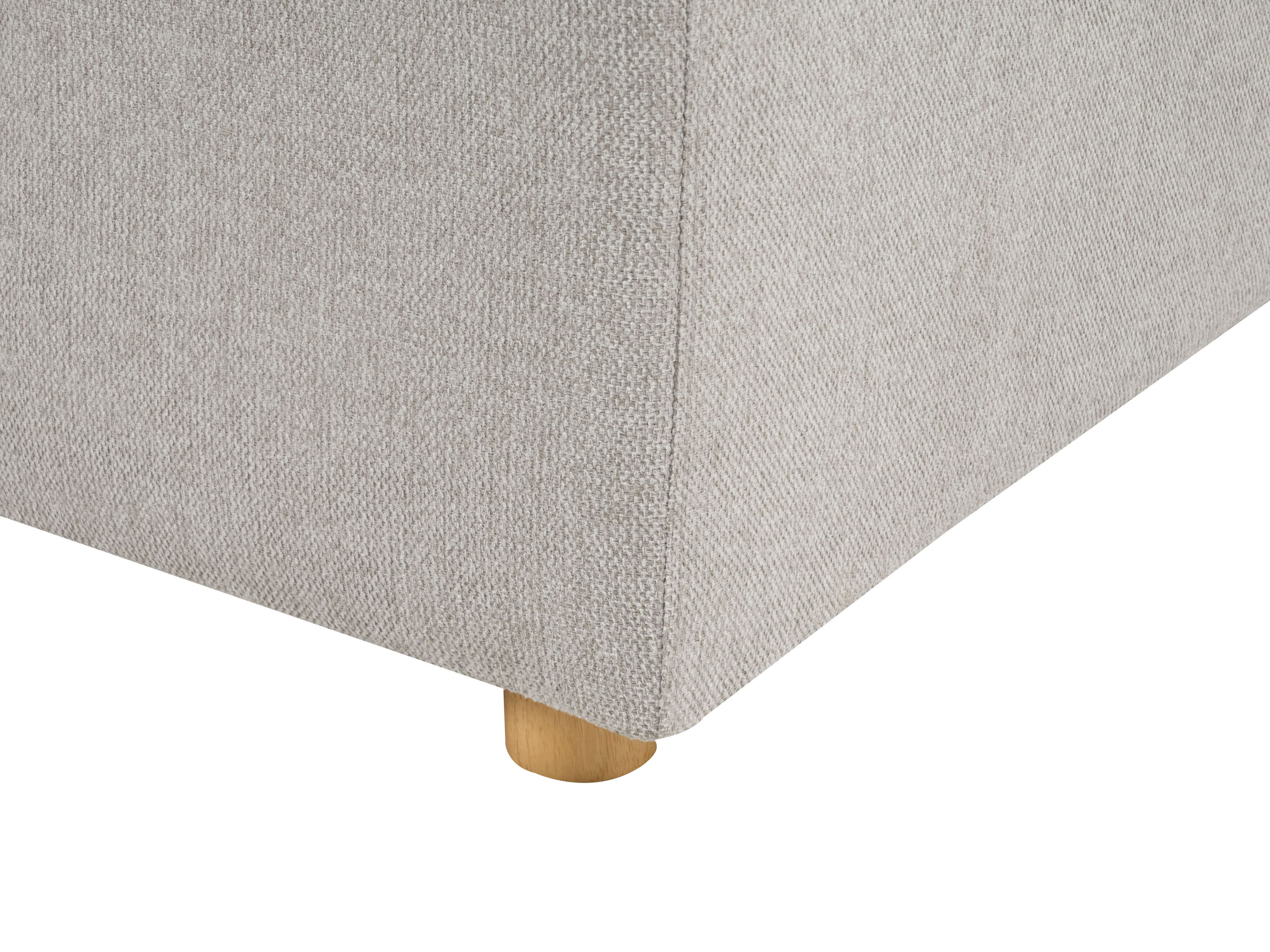 Sofa 3-Sitzer LERMON Stoff Hellgrau | Beliani.de