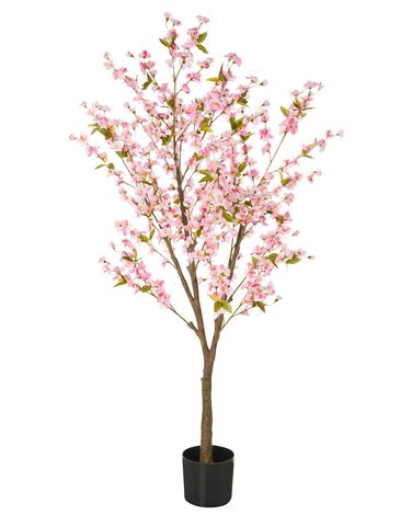 Kunstplant CHERRY TREE 180 cm Roze | Beliani.be