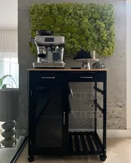 Serveringsvogn BOVES Sort | Beliani.dk
