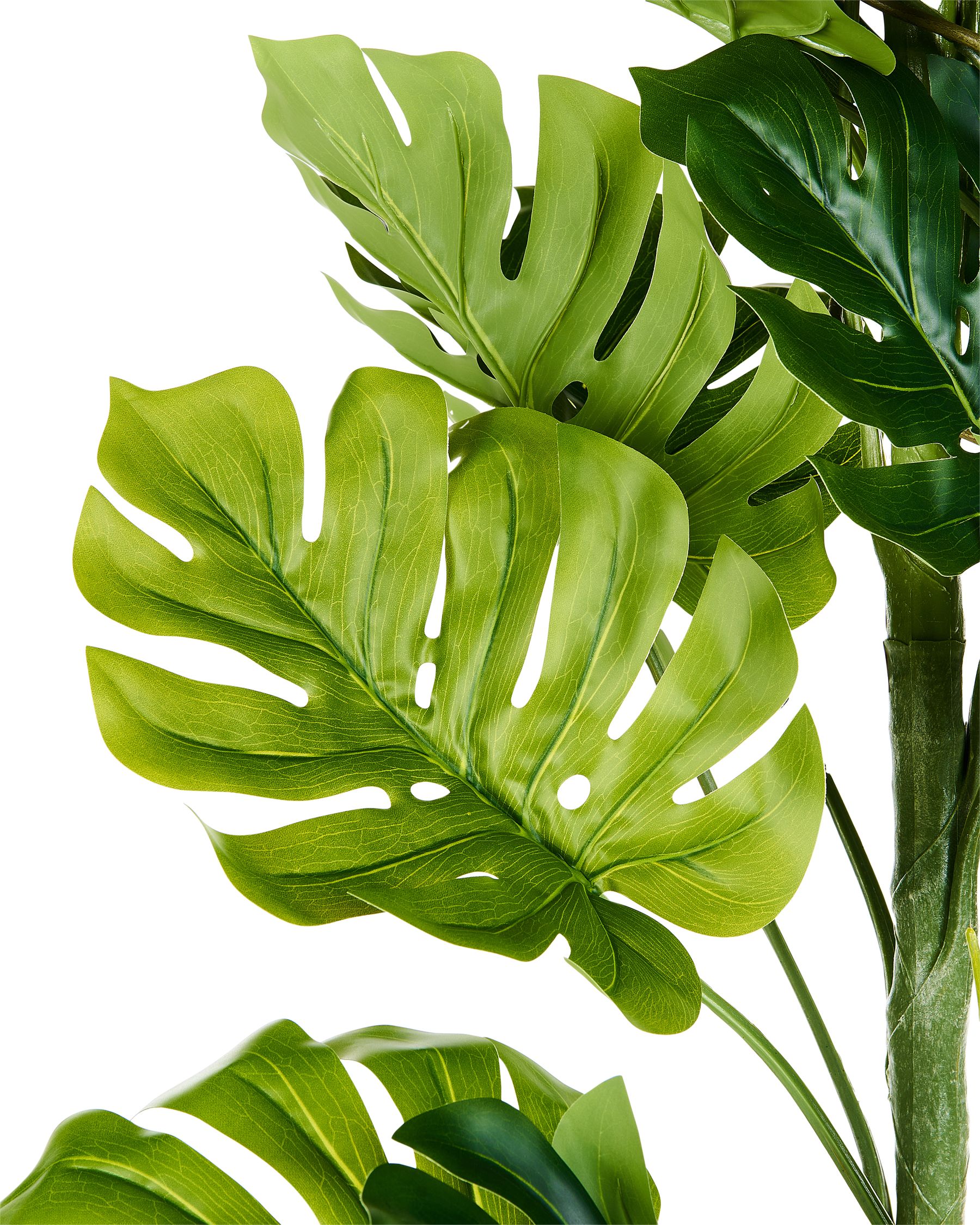 Kunstpflanze MONSTERA PLANT 221 cm Grün | Beliani.de