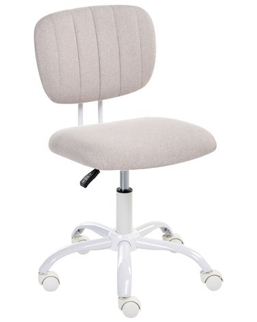 Skrivebordsstol BUBBLY Lys Beige | Beliani.dk