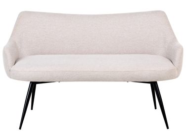 Sofa ARENDAL Stoff Beige 2-Sitzer | Beliani.de