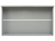 Bettschublade 2er Set Kiefernholz RUMILLY Grau | Beliani.de