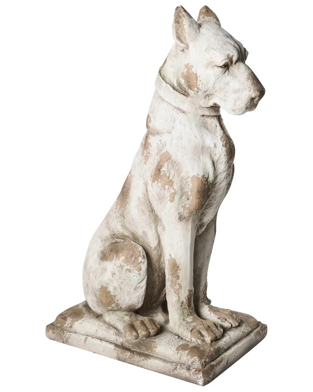 Gartenskulptur CAPALBIO Hund Beige | Beliani.de