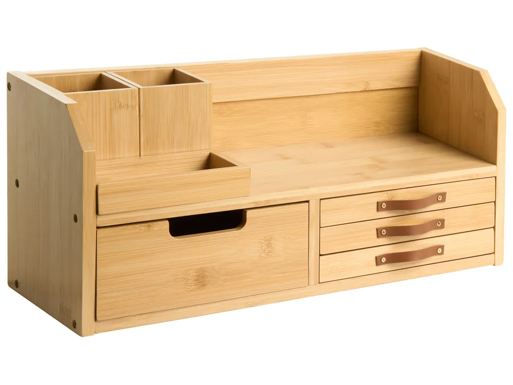 Organizer da cucina FOUGASSE Bambù Marrone chiaro | Beliani.ch
