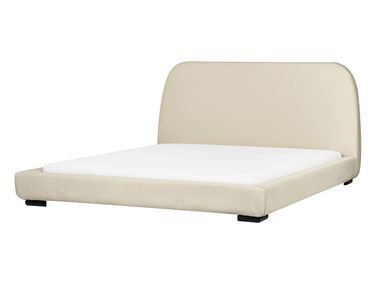 Vandseng ROISEL 160 x 200 cm Lys Beige | Beliani.dk