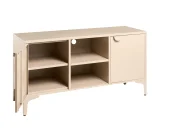 Mobile TV ARDURA Metallo Beige | Beliani.ch