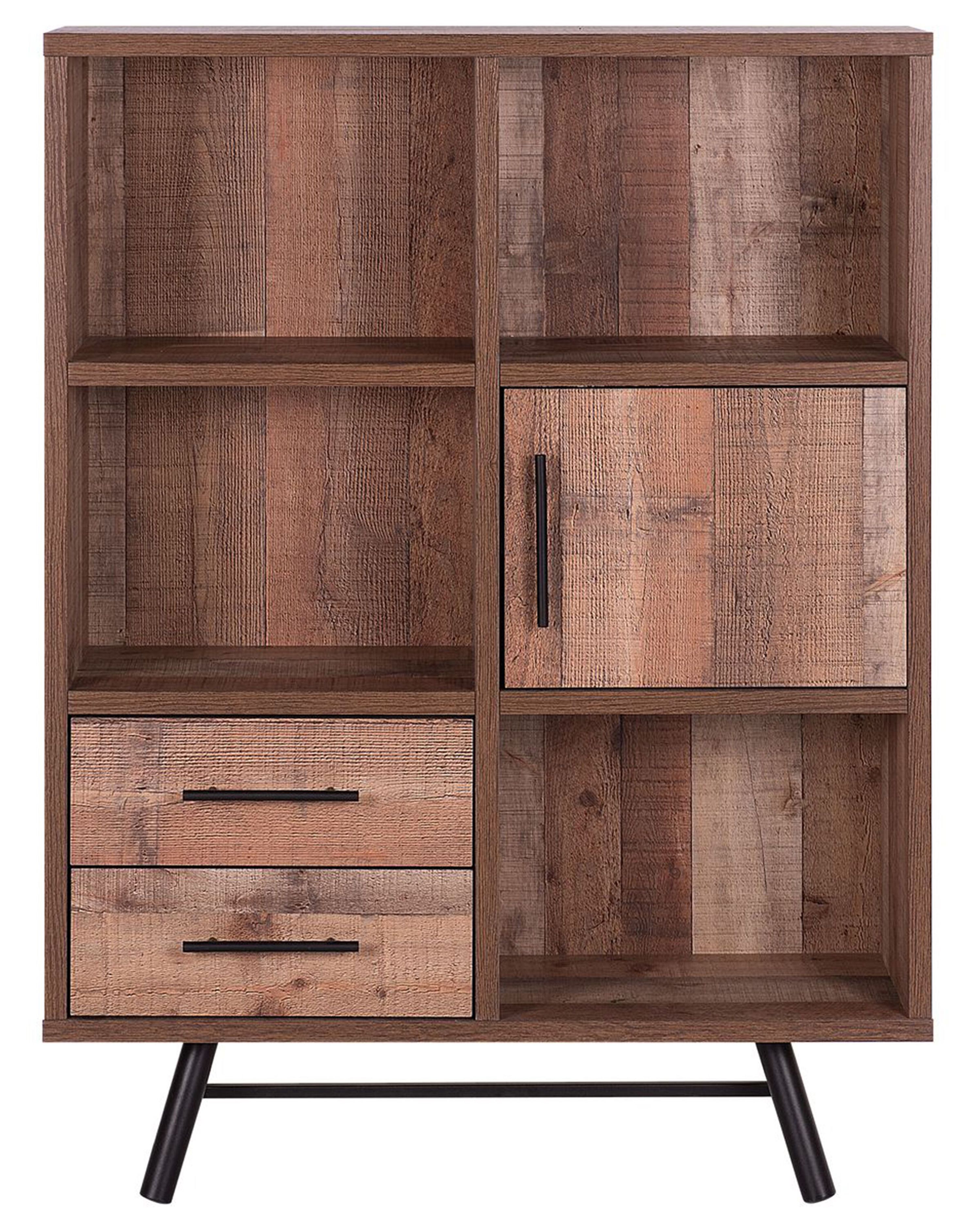 Regal ATLANTA 131 cm Braun | Beliani.de