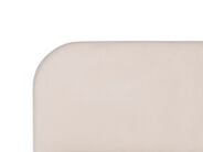 Bett mit Lattenrost Samtstoff FLAYAT 160 x 200 cm Hellbeige | Beliani.de